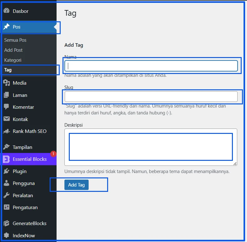 5 Perbedaan Category dan Tag WordPress Beserta Fungsinya